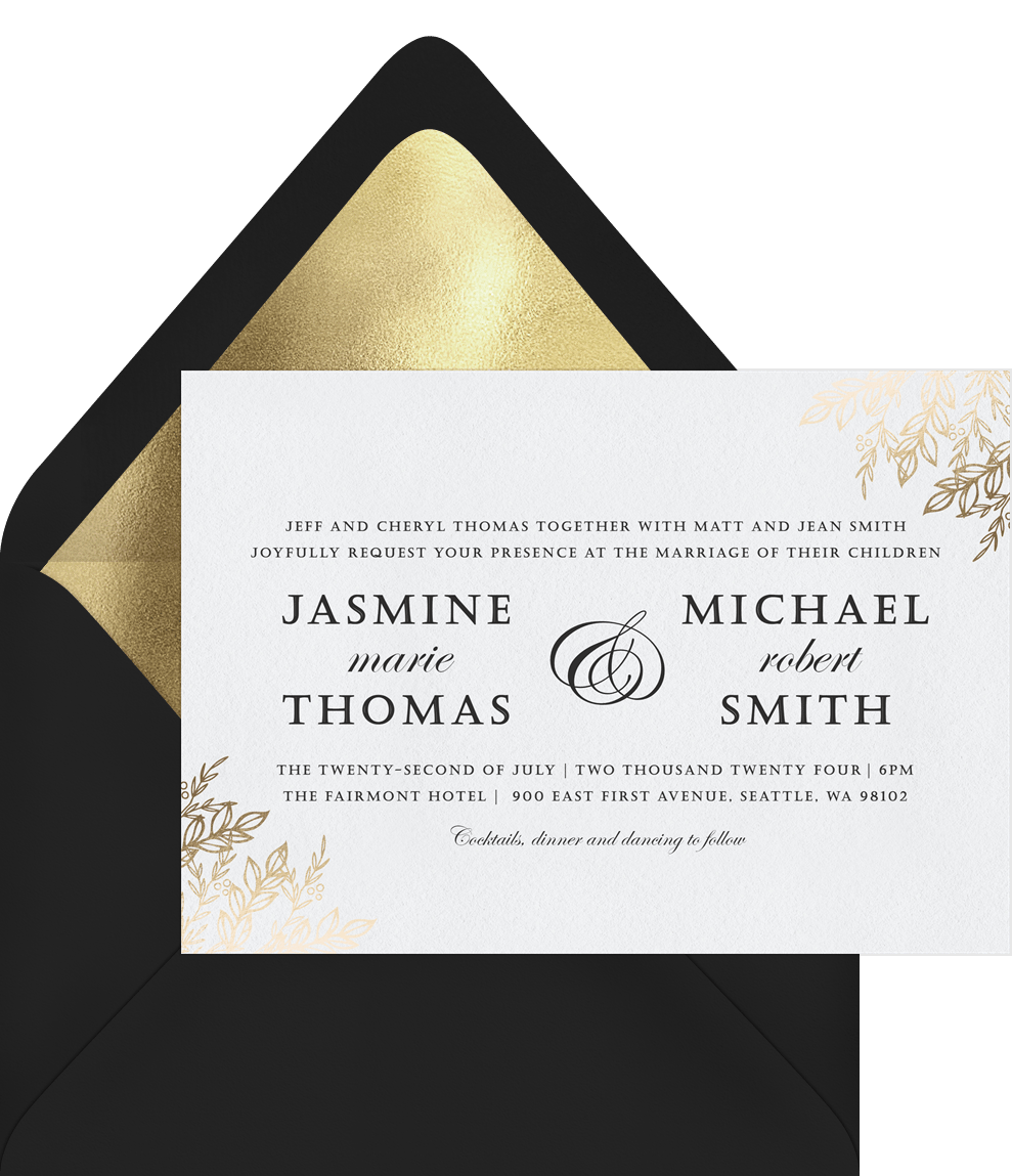 Wedding Invitation Templates & Designs | Greenvelope