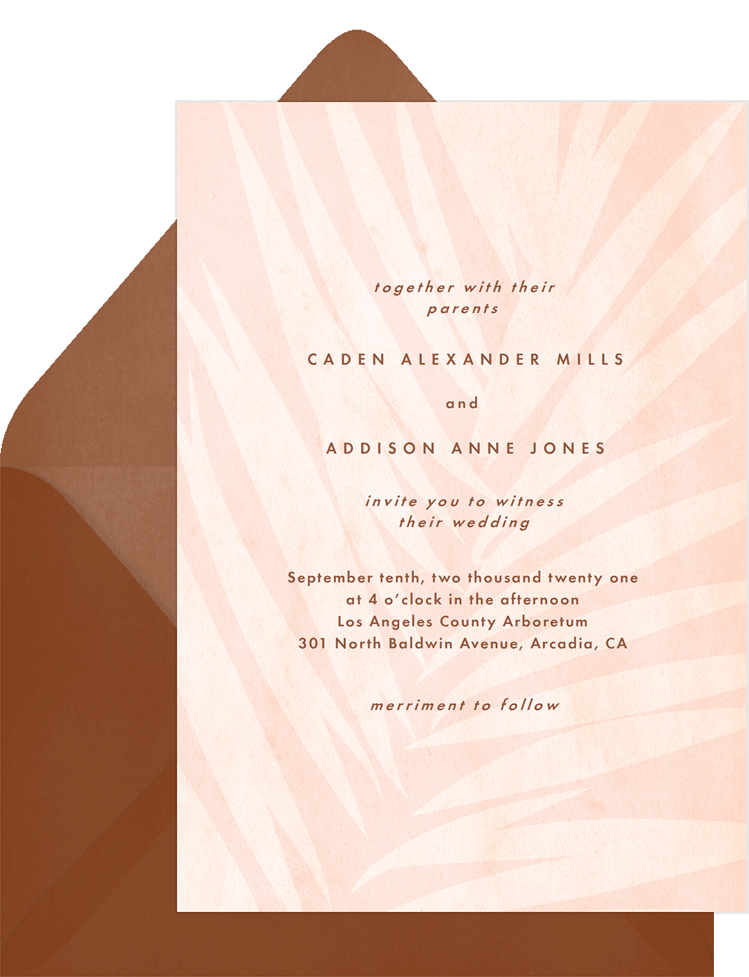 Wedding Invitation Templates & Designs | Greenvelope