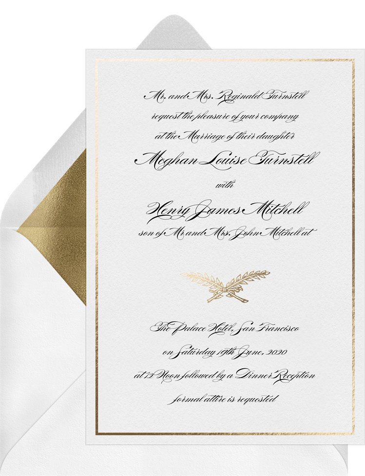 Wedding Invitation Templates & Designs | Greenvelope