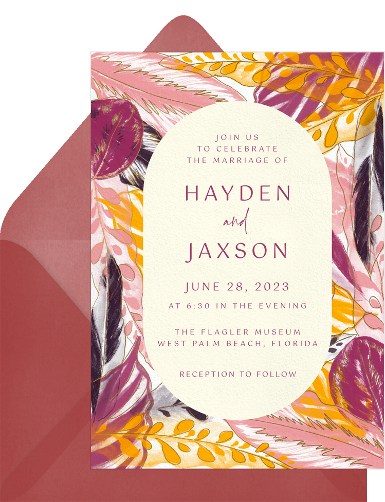 Wedding Invitation Templates & Designs | Greenvelope