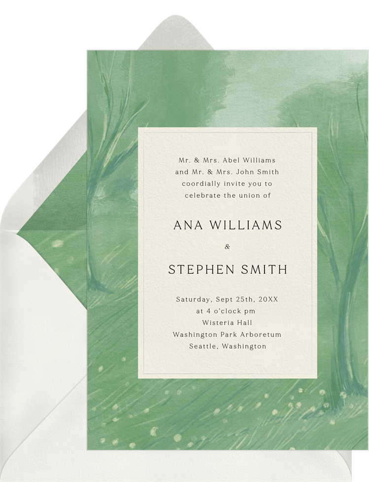 Wedding Invitation Templates & Designs | Greenvelope