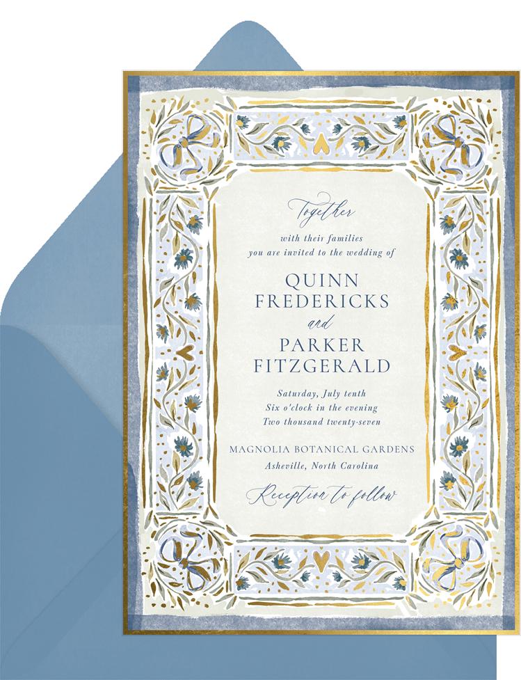 Wedding Invitation Templates & Designs | Greenvelope