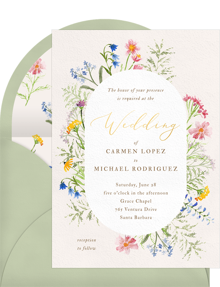 Wedding Invitation Templates & Designs | Greenvelope