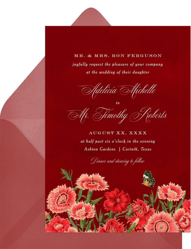 Wedding Invitation Templates & Designs | Greenvelope
