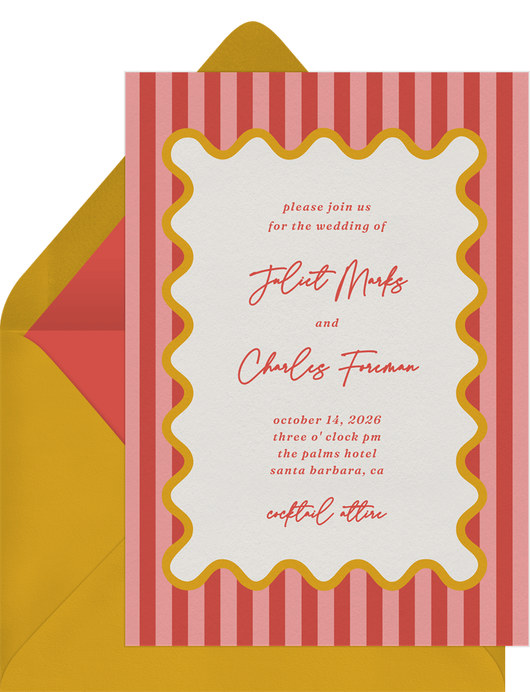Wedding Invitation Templates & Designs | Greenvelope