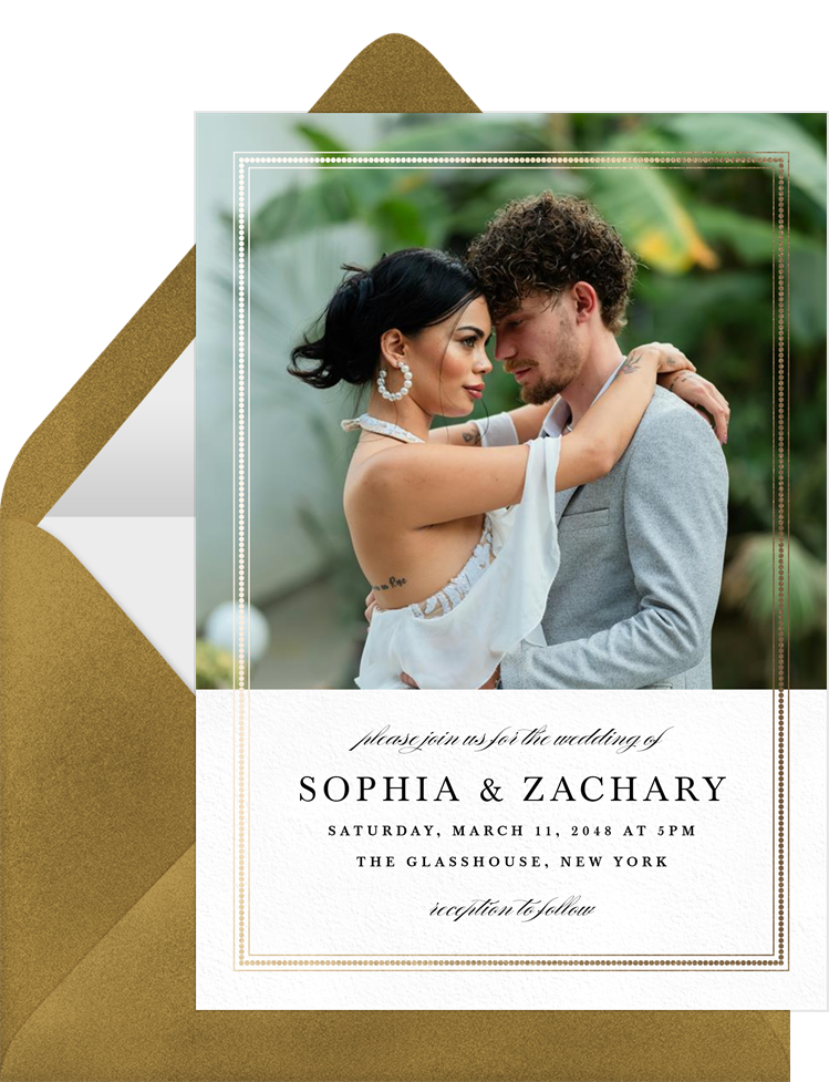 Wedding Invitation Templates & Designs | Greenvelope