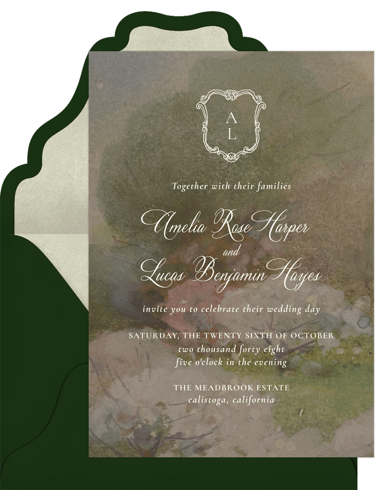 Wedding Invitation Templates & Designs | Greenvelope