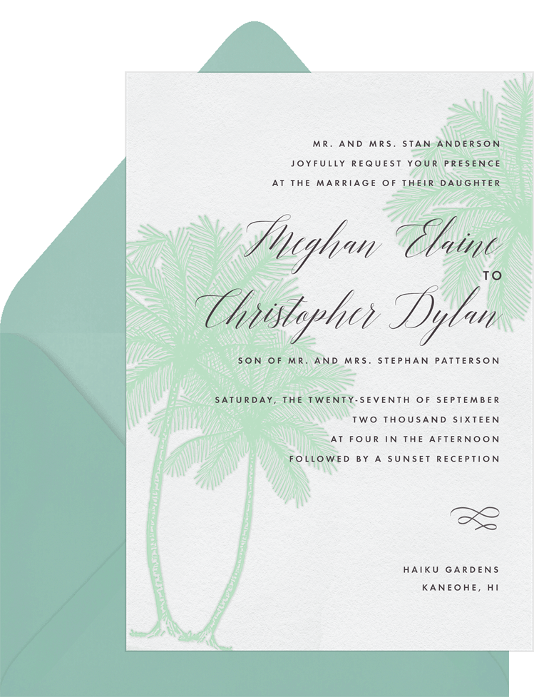 Wedding Invitation Templates & Designs | Greenvelope