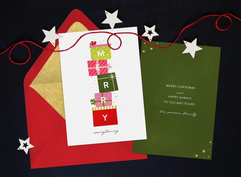15 Christmas Card Ideas to Spread Joy This Season - STATIONERS
