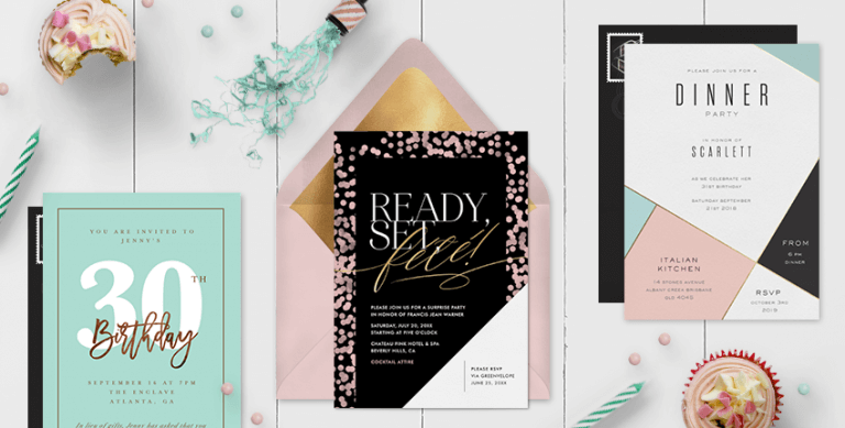 12 Creative Birthday Party Invitations Worth Celebrating - STATIONERS