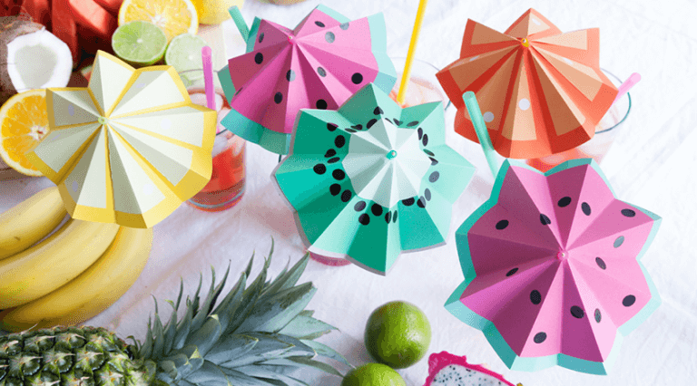 DIY Essentials for a Colorful Late-Summer Party - STATIONERS