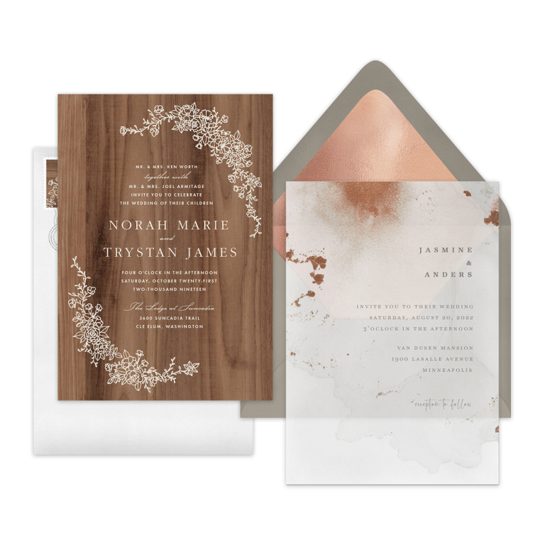 Wedding Invitation Trends for 2021 Weddings - STATIONERS