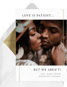 Funny Elopement Announcements: 8 Ways to Share the News