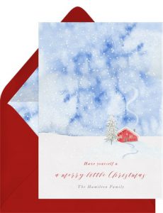 16 Joyful Watercolor Christmas Cards to Send to Your Loved Ones