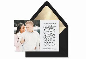 Nontraditional Save the Date Styles Perfect for Modern Couples - STATIONERS