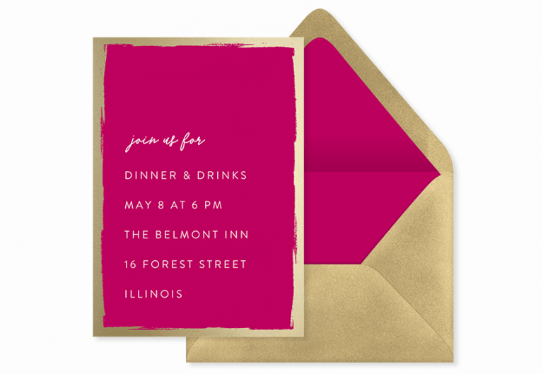 20 Simple Invitation Styles that Stand Out - STATIONERS
