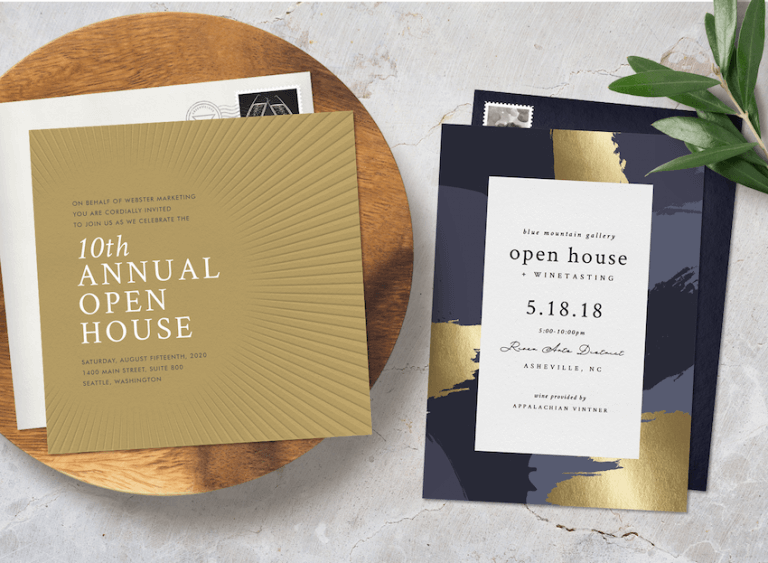 10 Open House Invitations Reminding You to Leave the Door Open