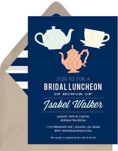 8 Tea Party Invitations for Your Afternoon Tea - STATIONERS