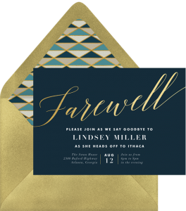 8 invitaciones de fiesta de despedida que te ayudarán a recordar ...