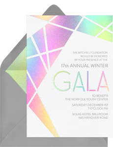 17 Elegant Gala Invitations for Your Next VIP Event - STATIONERS