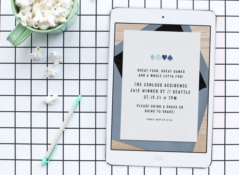 Game Time: How to Craft the Perfect Game Night Invitation