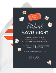 Host the Ultimate Party With These Fun Movie Night Invites and Ideas