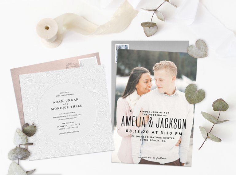 Popular Wedding Invitation Trends for 2019 - STATIONERS