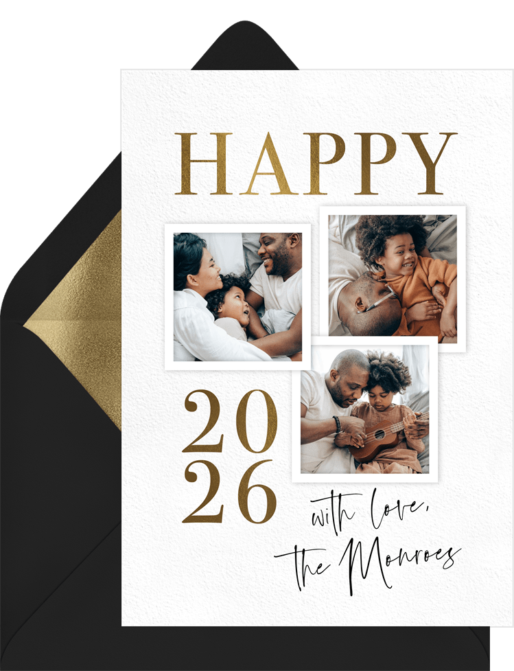 Annual Trio Cards | Greenvelope.com