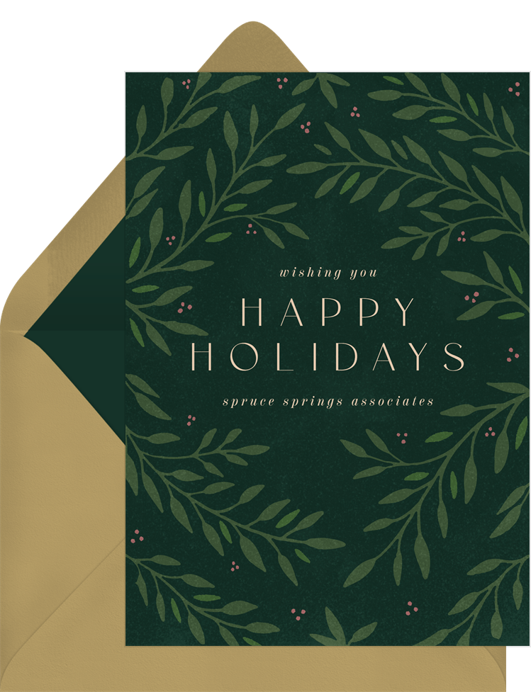 Berry And Vines Cards | Greenvelope.com