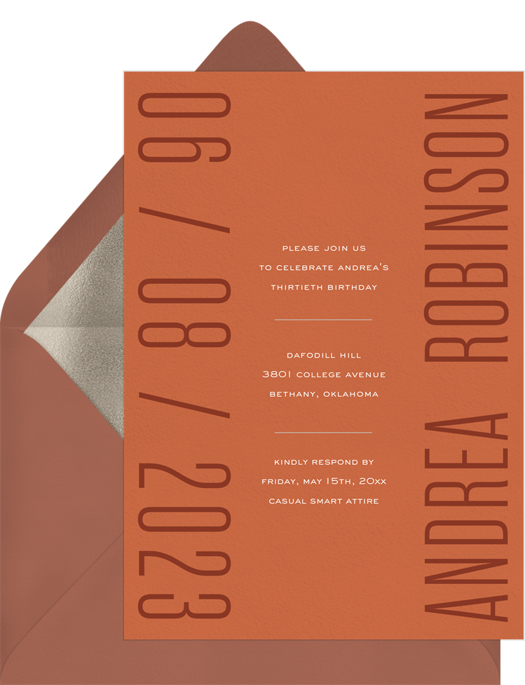 Big Details Invitations | Greenvelope.com