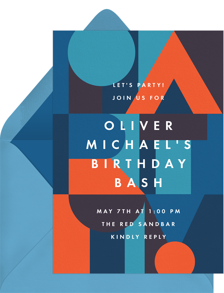 Block Party Invitations | Greenvelope.com