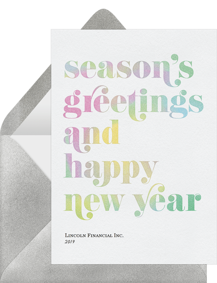 Bold Greeting Cards | Greenvelope.com