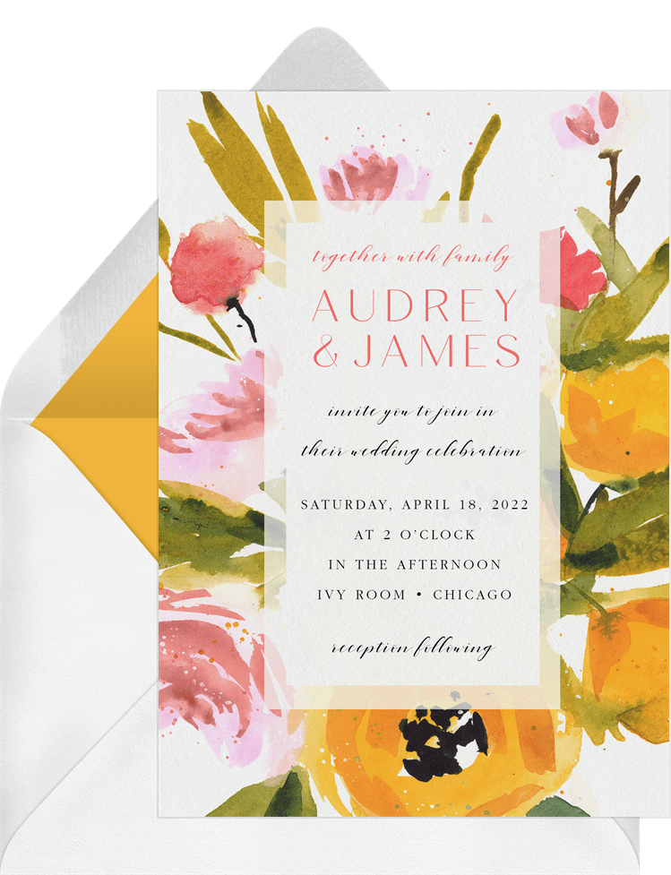 Bright Bouquet Invitations | Greenvelope.com