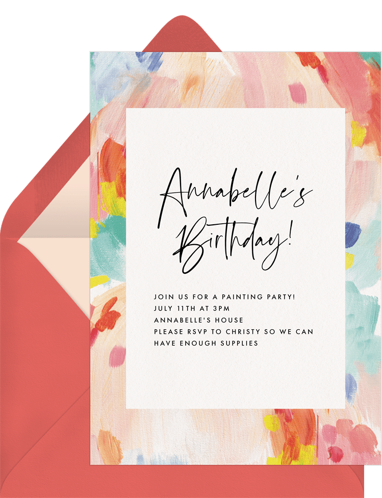 Cheery Acrylic Invitations | Greenvelope.com