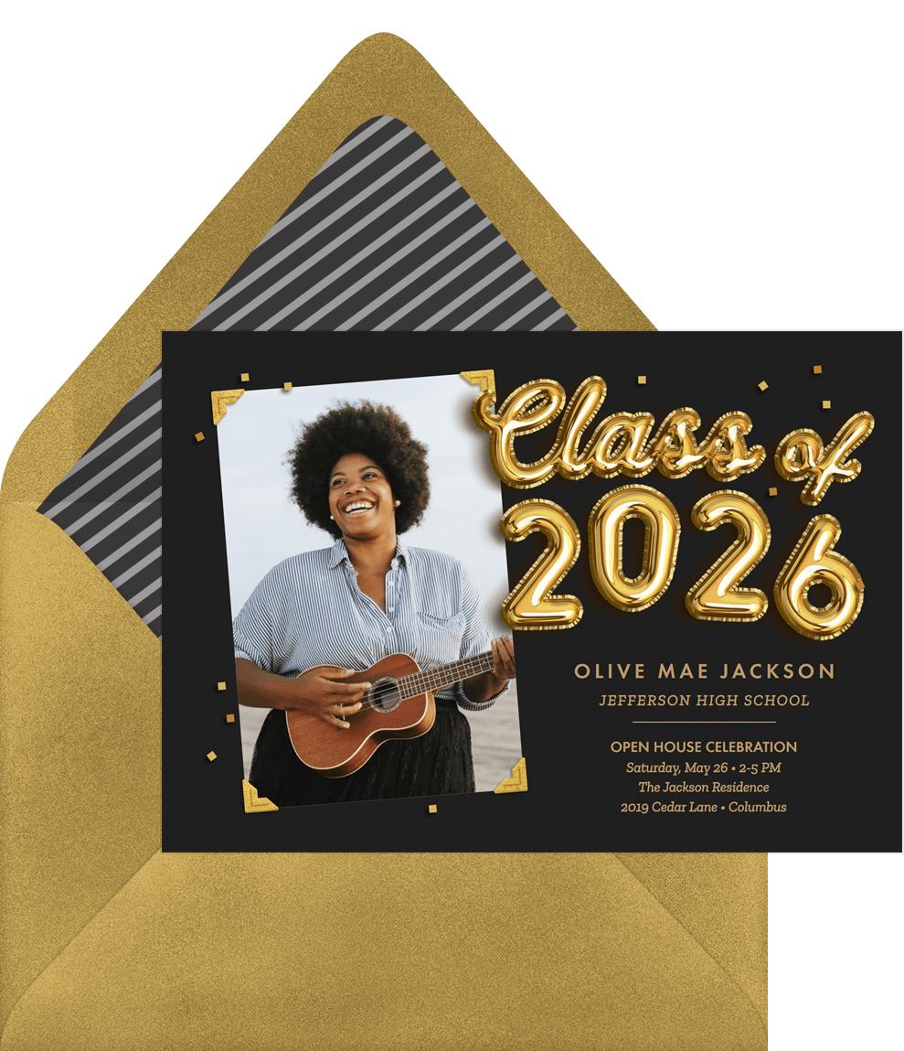 Class Of Invitations | Greenvelope.com