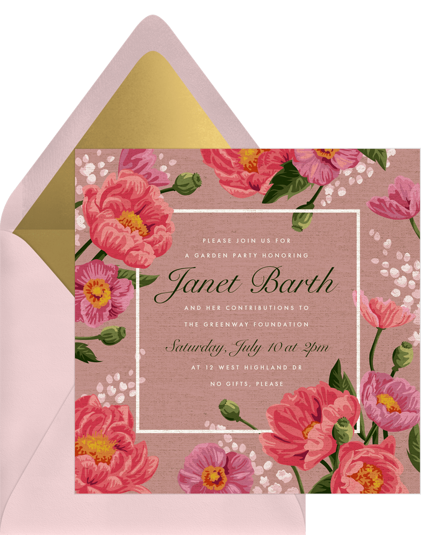 Country Chic Invitations | Greenvelope.com