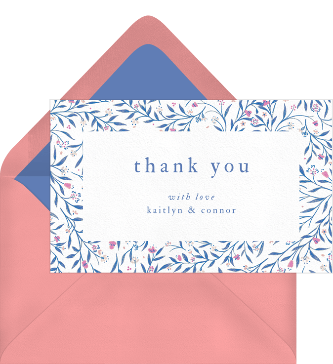 Designs Thank You Notes in Thank-You-Notes | Greenvelope.com