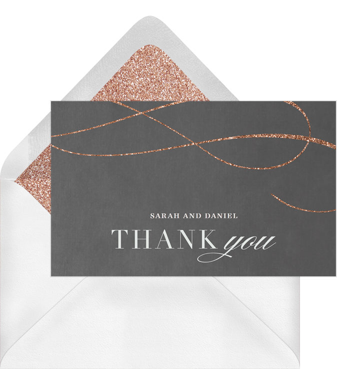 Elegant Embellishment Thank You Notes | Greenvelope.com