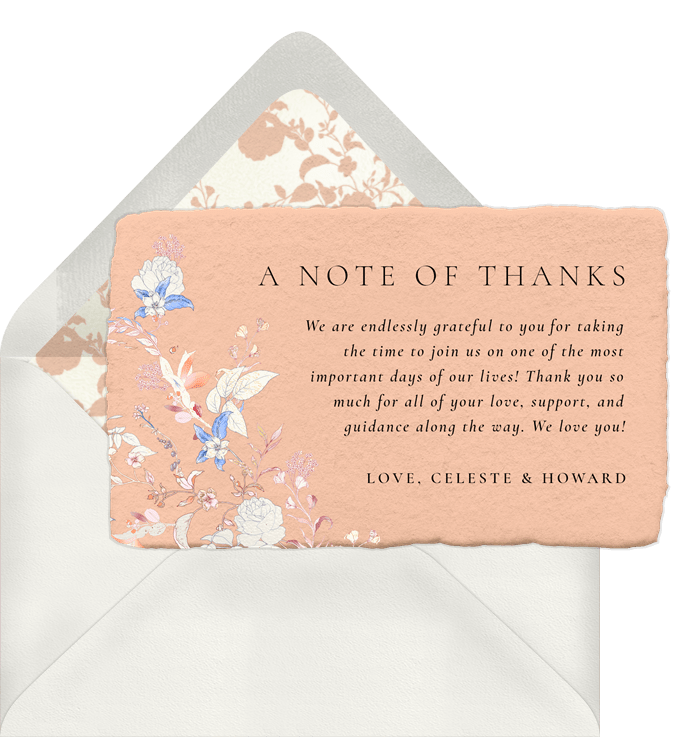 Endless Love Thank You Notes | Greenvelope.com