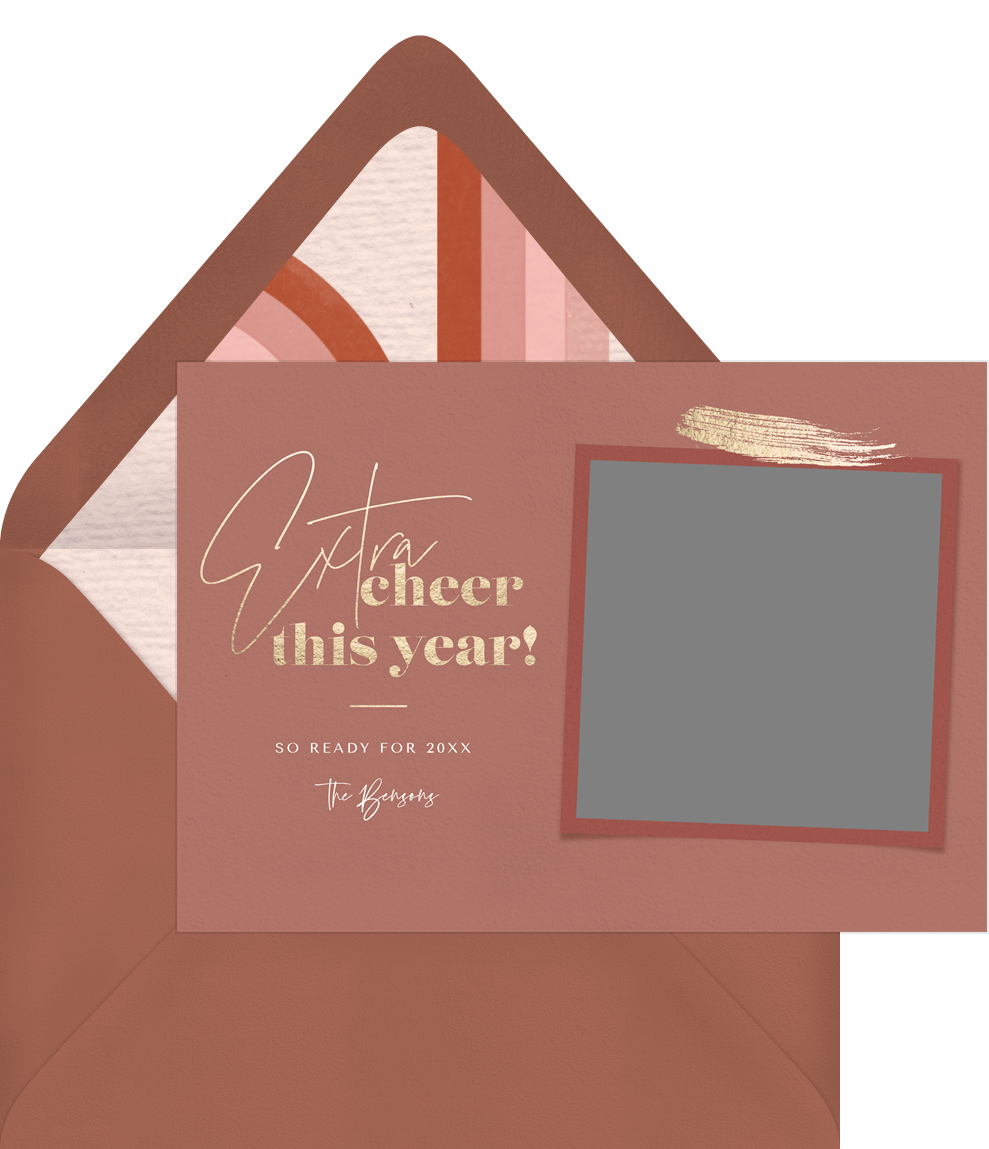 Extra Cheer This Year Cards | Greenvelope.com