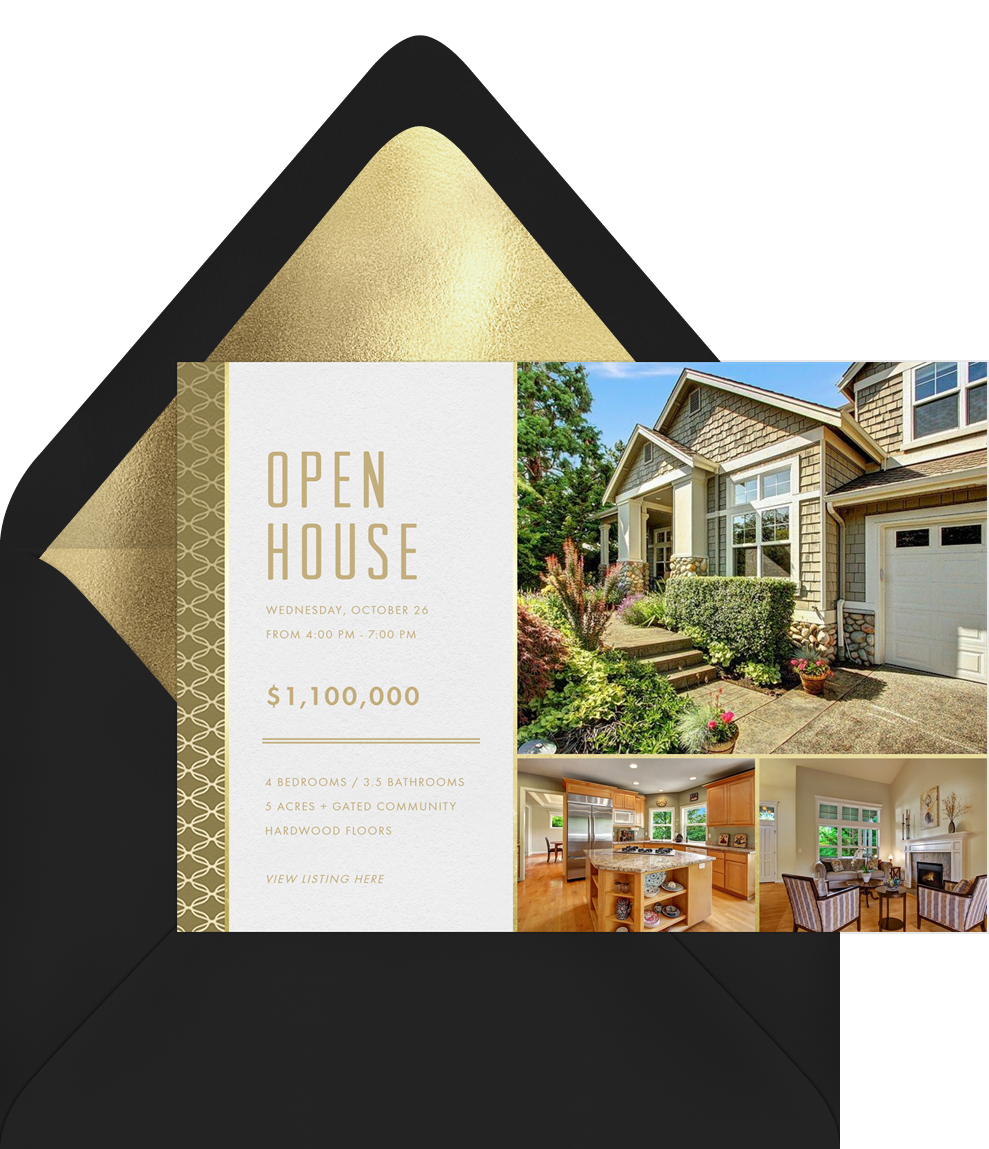 Fancy Flyer Announcements | Greenvelope.com