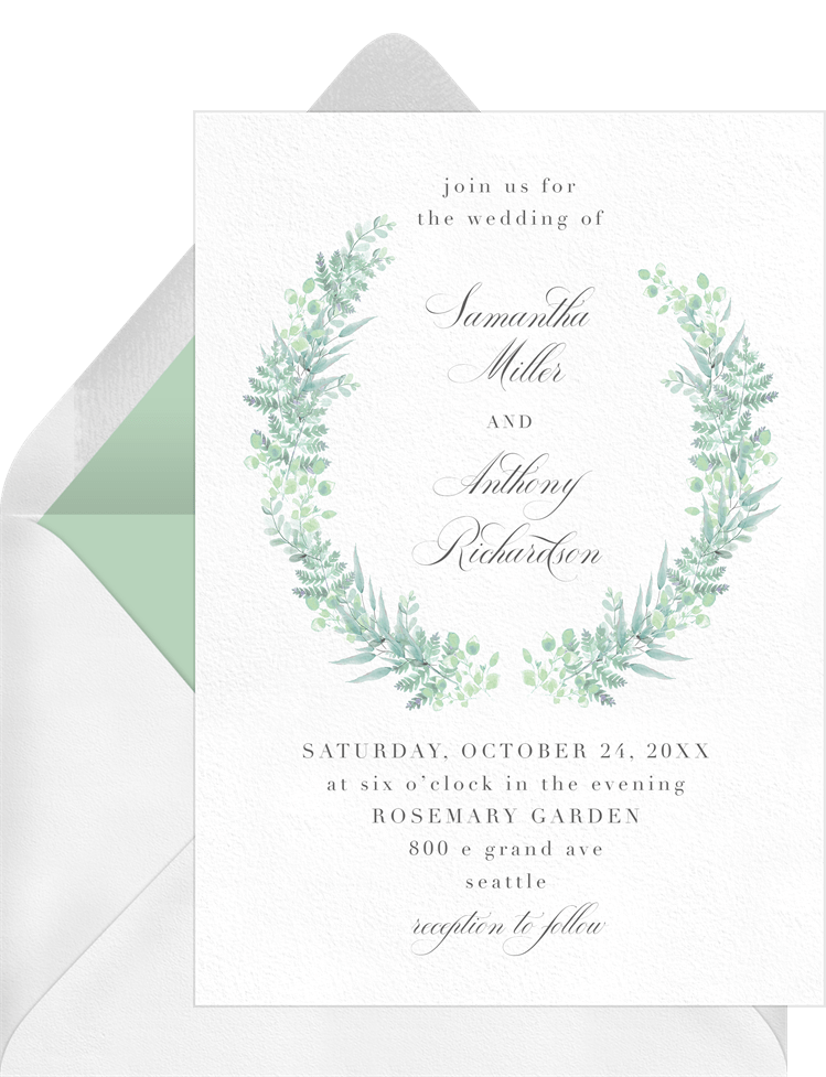 Fancy Frame Invitations | Greenvelope.com