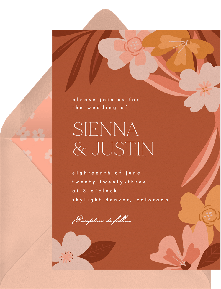 Flora Adora Invitations | Greenvelope.com