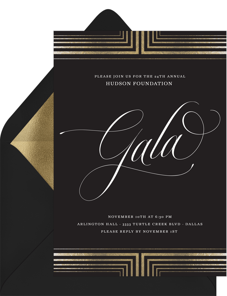 Framed Elegance Invitations | Greenvelope.com