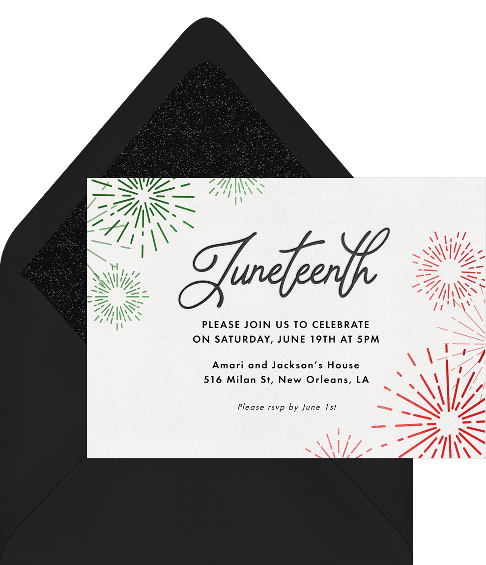Freedom Fireworks Invitations | Greenvelope.com