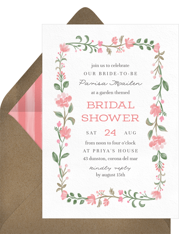 Designs Invitation in Invitations | Greenvelope.com