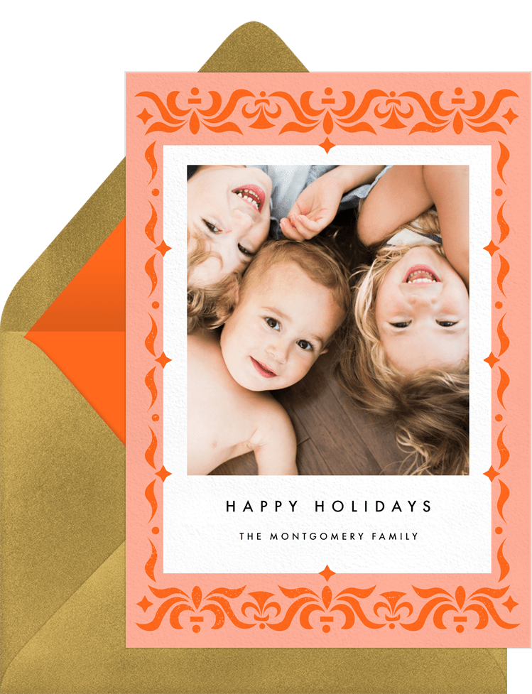 Frieze Motif Cards | Greenvelope.com