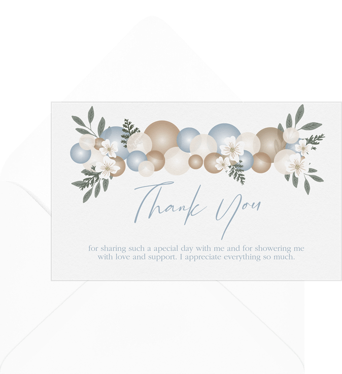 Garden Boho Thank You Notes | Greenvelope.com