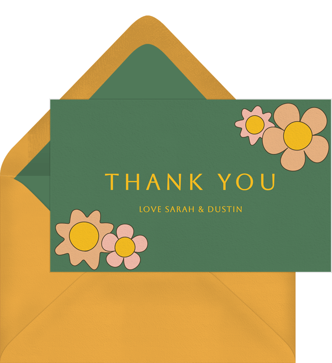 Designs Thank You Notes in Thank-You-Notes | Greenvelope.com