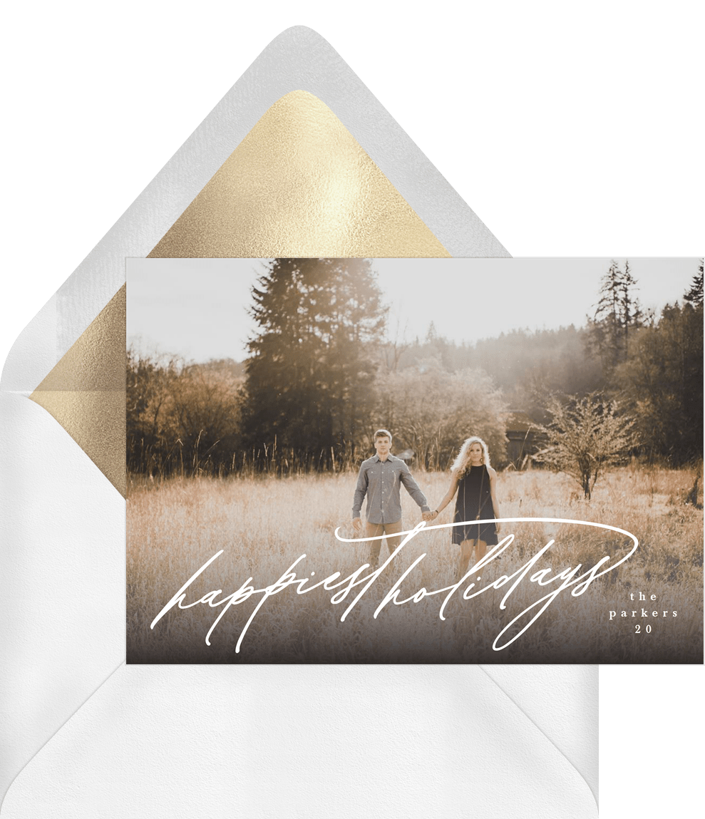 Happiest Script Cards | Greenvelope.com